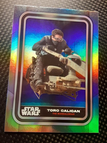 2023 Topps Star Wars Flagship RAINBOW FOIL Parallel Card TORO CALICAN ...