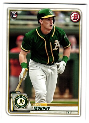 2020 Bowman Paper Sean Murphy Rookie Card #11 Oakland Athletics Lot of ...