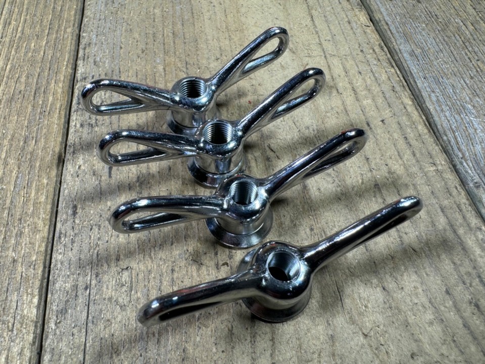 Bicycle Hub Wing Nut 3/8 & 5/16 NOS Wheel Hub Wing Nuts Wingnut Vintage ...