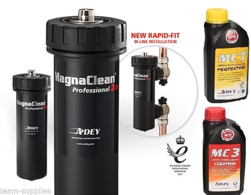 MAGNACLEAN PROFESSIONAL 28mm XP MAGNETIC BOILER FILTER CHEMICAL PACK ...