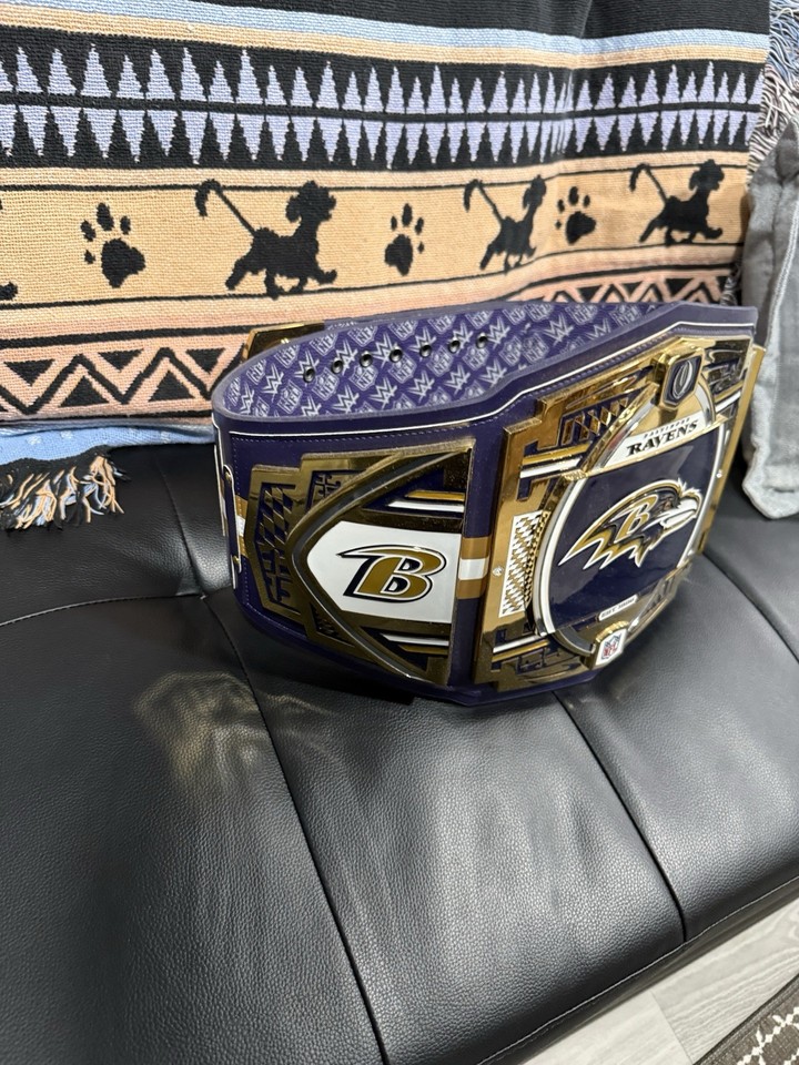 Baltimore Ravens WWE Legacy Title Replica Belt Adult Size – Heavyweight ...