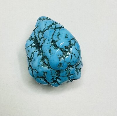 BIG BAROQUE Natural Blue Turquoise Loose Bead 35mm L x 30mm W x 26mm H ...