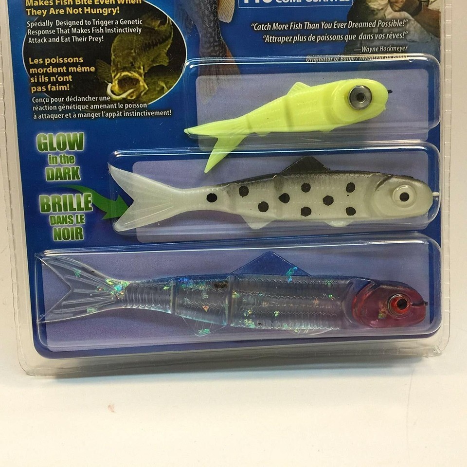 Banjo Minnow 006 - 110 Piece Fishing System Free Shipping Soft Plastic ...