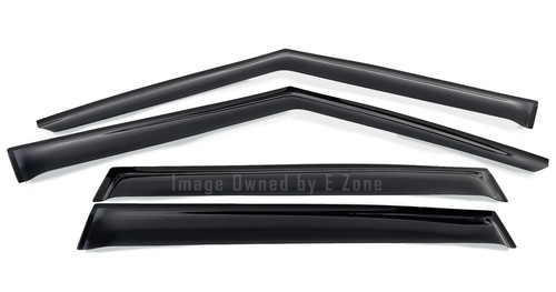 Out-Channel Window Visor Vent Rain Wind Guard Shade Fit 15-Up Mini ...