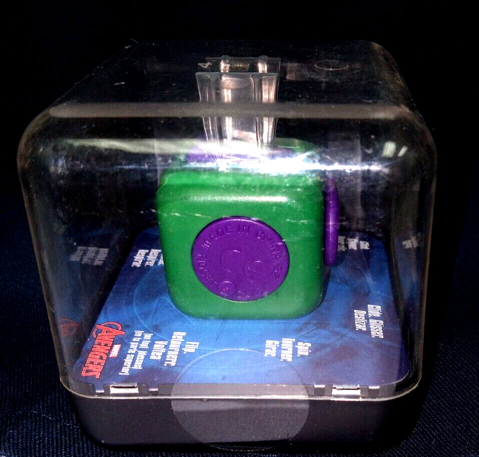 Zuru fidget cube Marvel Avengers Super Hero Hulk by Antsy Labs | eBay