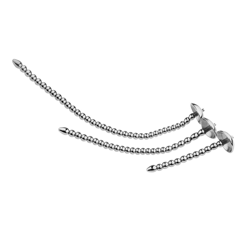 Male Electric E-stim Stretcher Urethral Sounding Rod Penis Plug Dilator ...