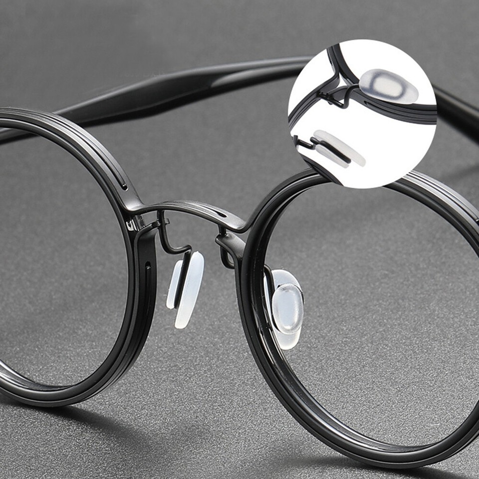 Vintage Round Eyeglasses Frame Men Women Metal Retro Light Spectacles ...
