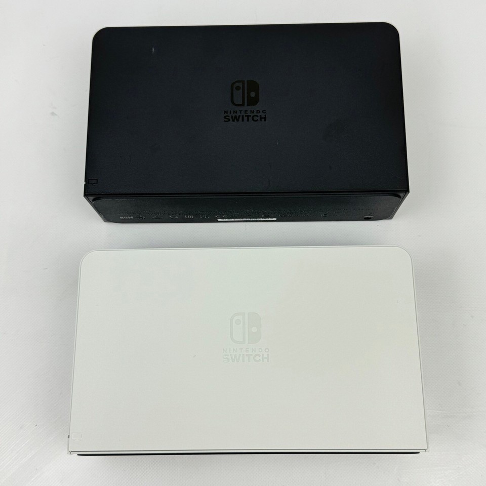 Nintendo Switch OLED Console Dock Grip Charger HDMI Choice Set ...