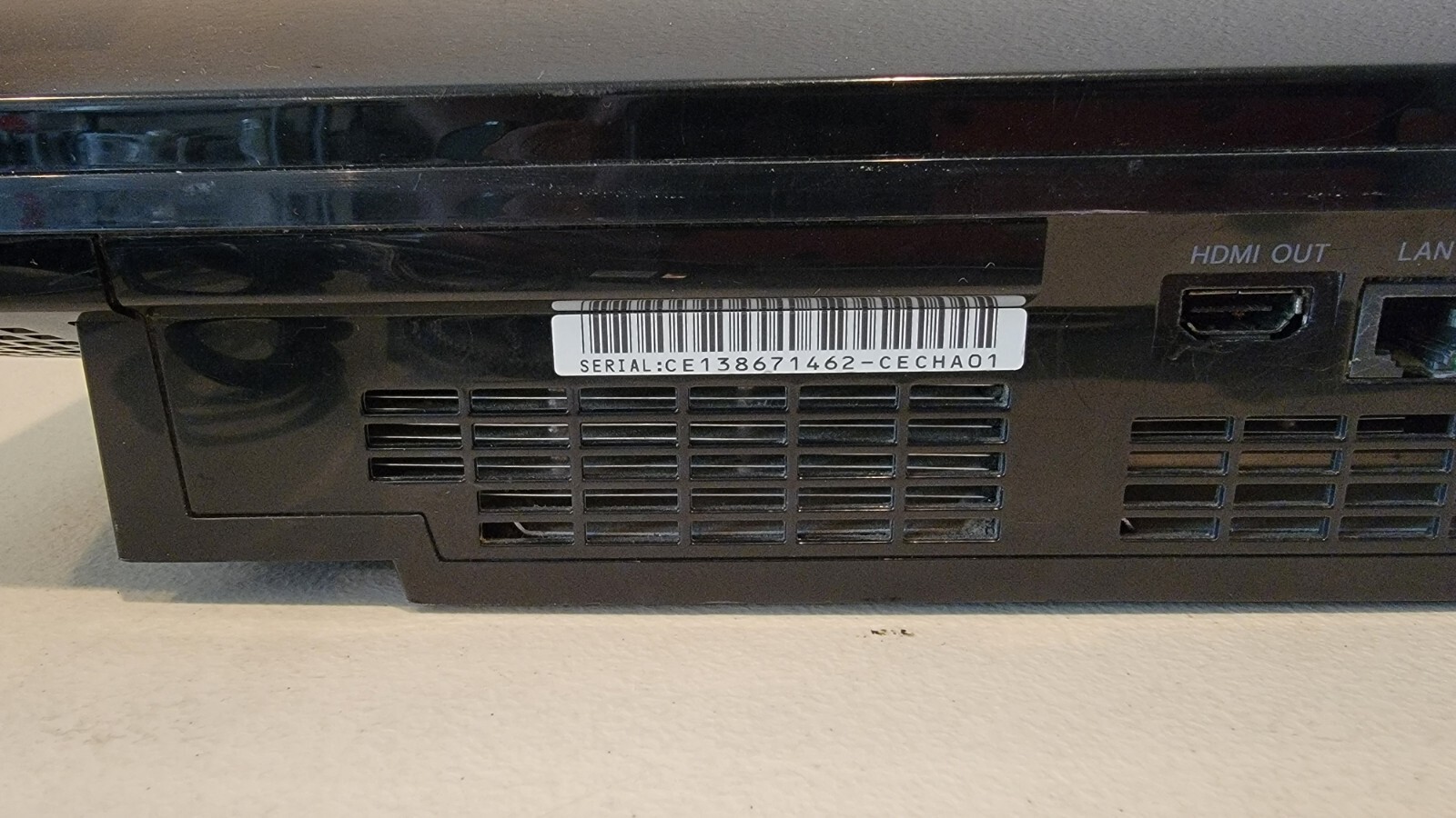 Sony PlayStation 3 PS3 CECHA01 Backwards Compatible (PS1/PS2) TESTED ...