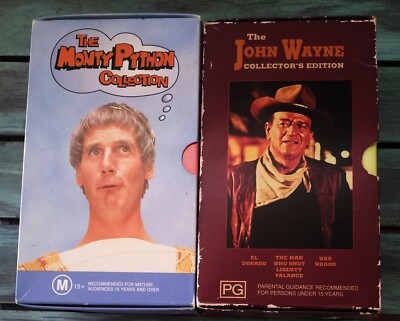 Bulk Lot Of 6 vintage VHS. 2 Box Sets of 3 VHS Tapes | eBay