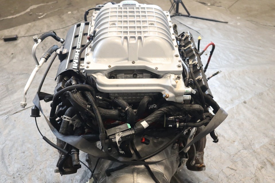 2021 DODGE CHARGER HELLCAT REDEYE 6.2L SUPERCHARGED ENGINE 8HP90 AUTO ...