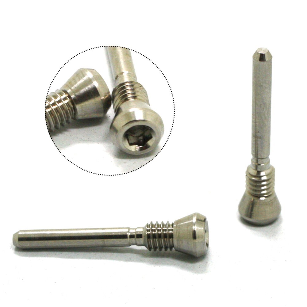 2pcs Road Bicycle Brake Titanium Bolts Threaded Pin Inserts Screw For ...