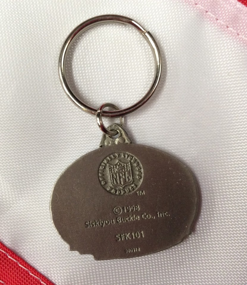 NFL pewter key chains Miami Dolphins New York Jets Tampa bay Buccaneers ...