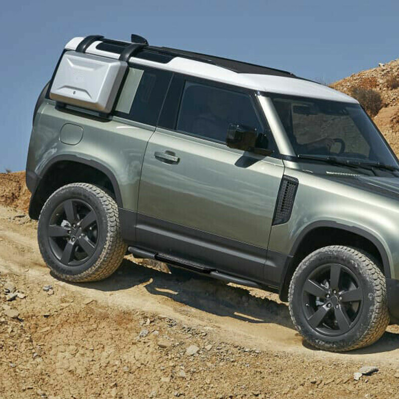 Side Step Running Board Nerf Bar Fits for Land Rover Defender 90 L663 ...