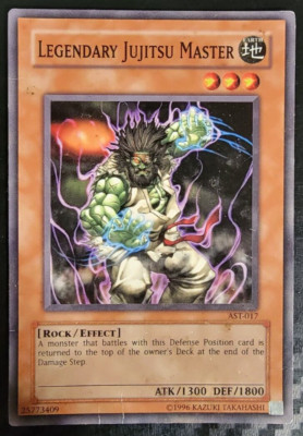 Yu-Gi-Oh - Trading Card - Effect Monster - Legendary Jujitsu Master ...