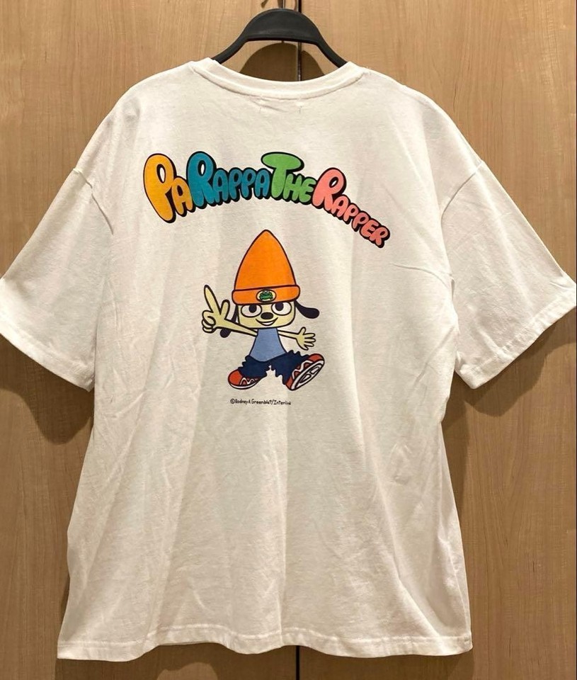 Parappa the rapper T-Shirt White L | eBay
