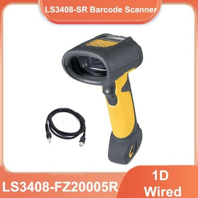 Zebra Symbol LS3408-FZ20005R 1D Rugged Handheld Barcode Scanner with ...