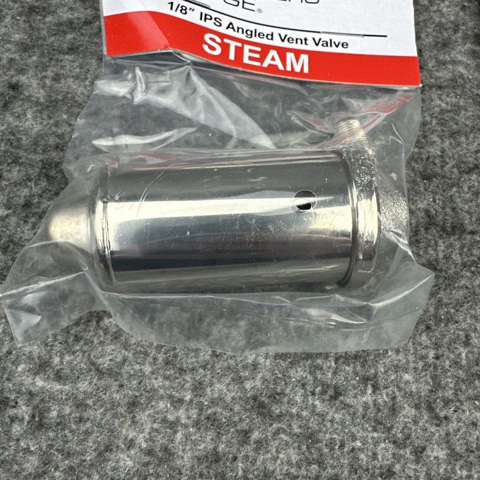 4ct! Plumbers Edge 1/8 in. IPS Steam Angled Radiator Vent ADJUSTABLE ...
