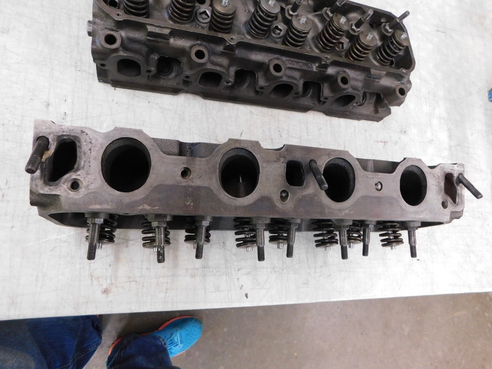 OEM Ford 1970 1971 429CJ Cobra Jet Cylinder Heads Torino Ranchero SCJ ...