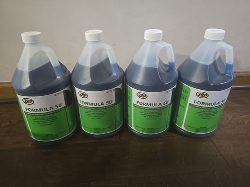 Zep Formula 50 Heavy-Duty Alkaline Cleaner - 1 Gallon (Case of 4) 85924 ...