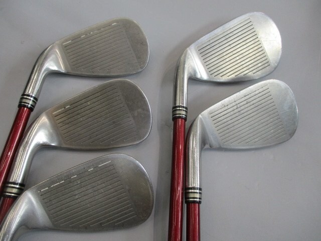 Dunlop XXIO 2018 Red Irons #6-9.P(5Clubs)/MP1000/Flex:R/Iron set | eBay