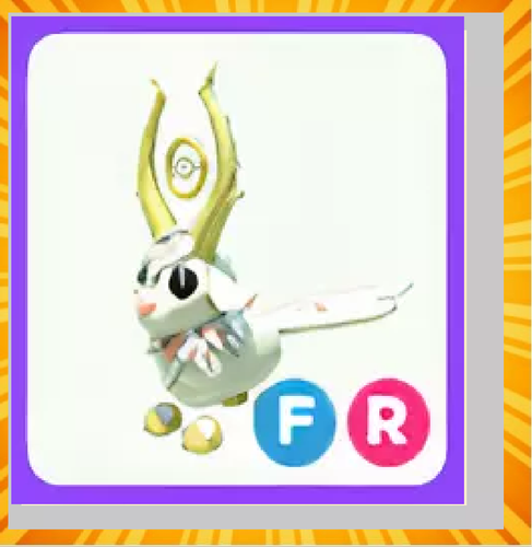 FREE MEGA NEON SQUID FROST OWL - ADOPT ME ROBLOX GAME RGB PET PETS NFR ...