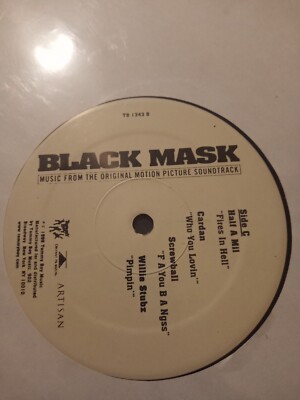Vinyl LP Black Mask " Motion Picture Soundtrack " 1999 Tom Boy Music ...