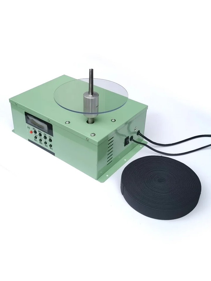 Small Lace Ribbon Winding Machine Ribbon Winding Machine Flat Wire ...