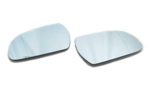 Blue Tinted Split Angle Aspherical Side Mirror Set For Audi A4 B8 A5 8T ...
