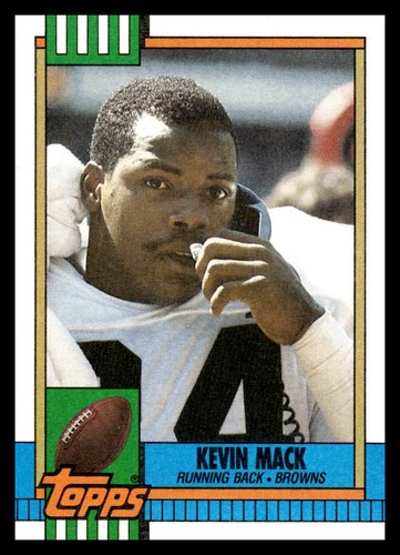 1990 Topps Kevin Mack #165 Cleveland Browns Football Card | eBay