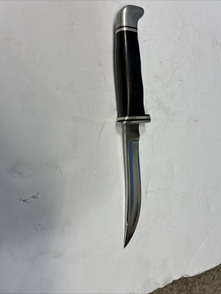 Vintage Buck 118 Fixed Blade Hunting Knife 3 Line | eBay