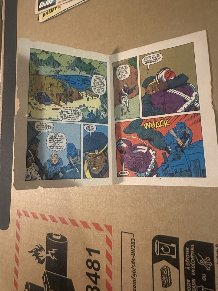 GI Joe Hasbro Marvel Mini Comic 1992 Jungle Fury | eBay