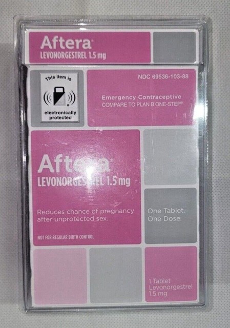 Aftera Levonorgestrel 1.5mg Emergency Contraceptive (Contains 1 Tablet ...