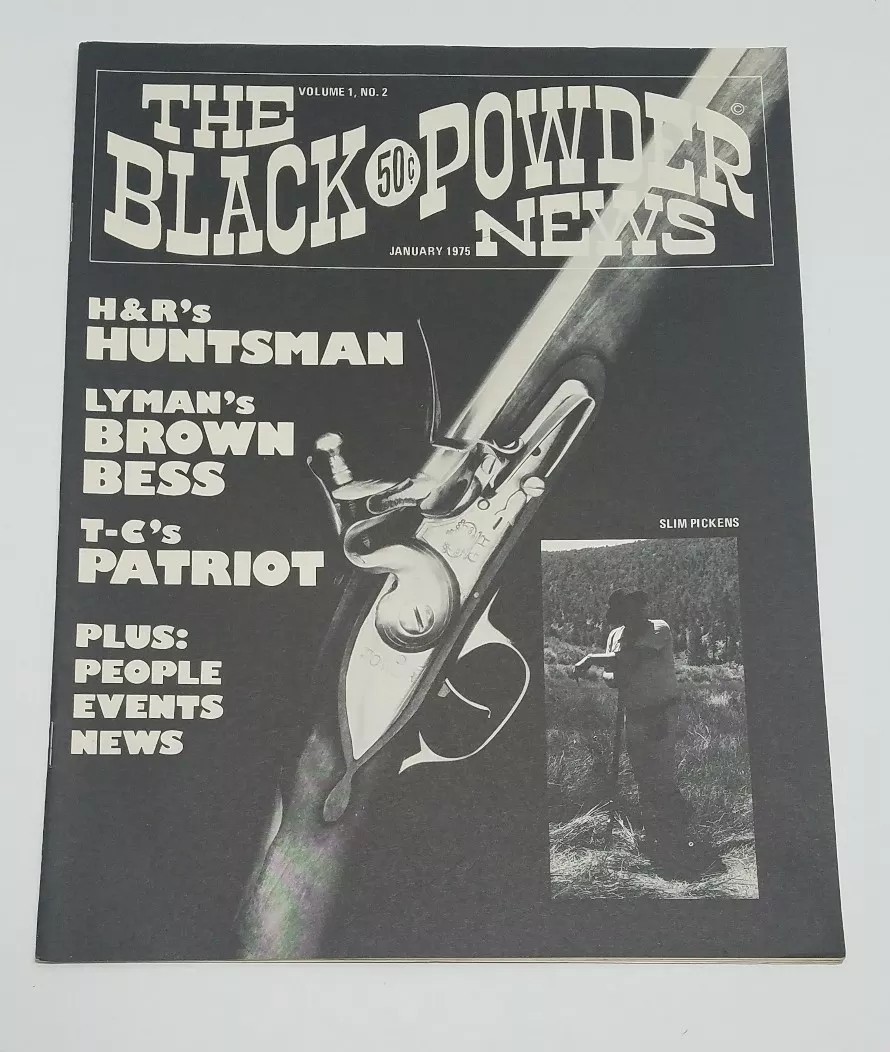 The Black Powder News Magazine Vol 1 No 2 January 1975 Gun Firearm ...