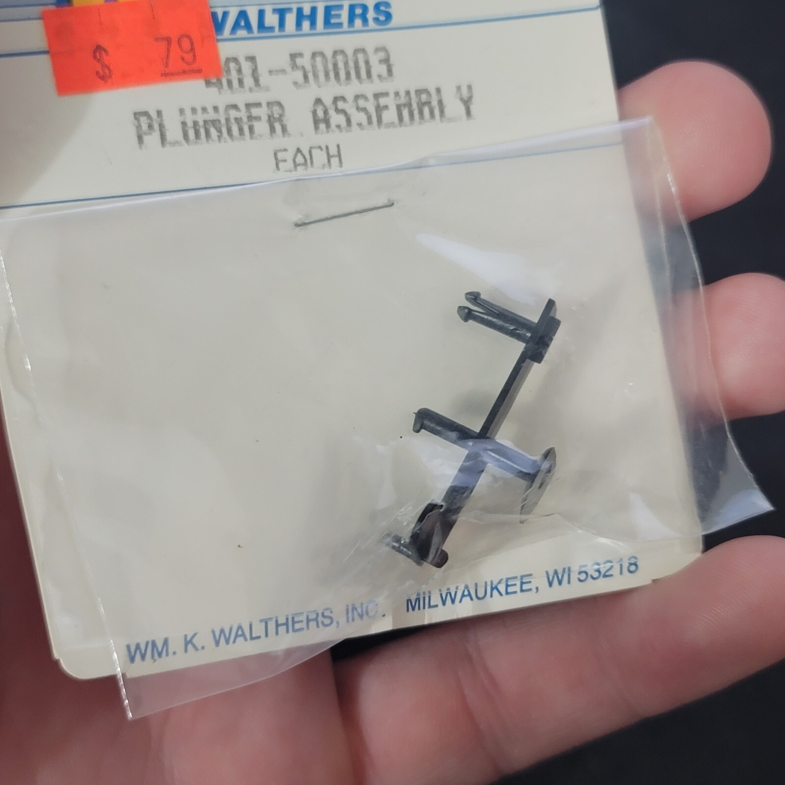 Vintage NOS Walthers MDK KLine Parts 401-50003 Plunger Assembly New | eBay