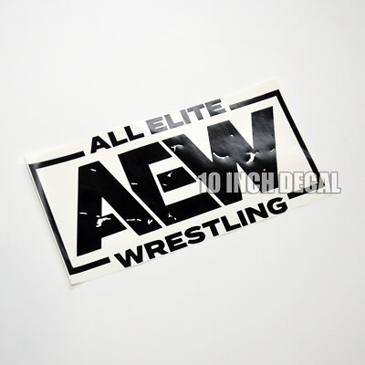 AEW Wrestling Sticker Decal 10 Inch All Elite Wrestling Car Decal ...