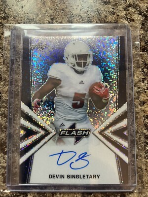 2019 Leaf Flash Devin Singletary Auto RC #13/50 | eBay