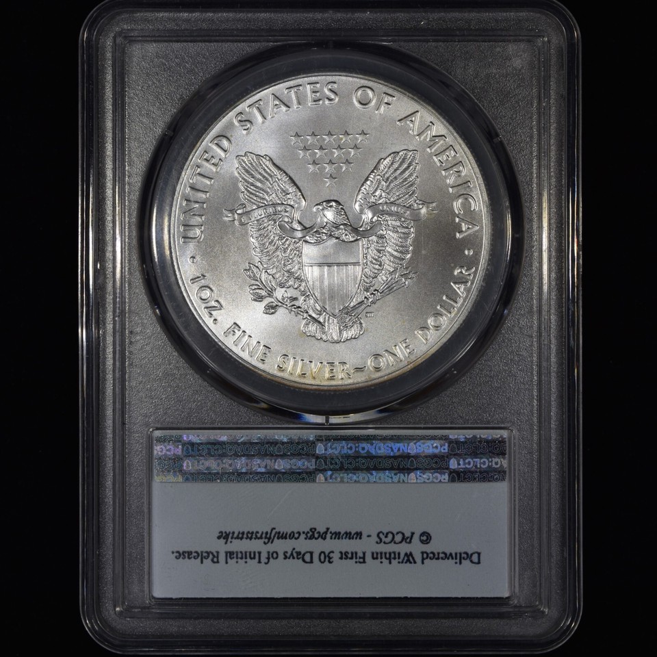 2016 $1 SILVER AMERICAN EAGLE PCGS MS-70 FIRST STRIKE COIN 942 TRUSTED ...