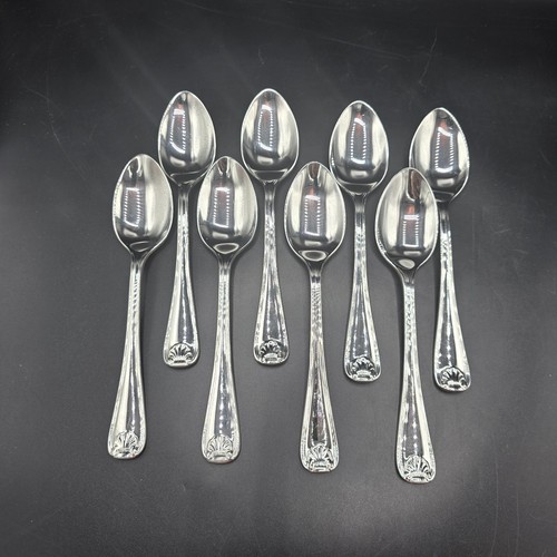 Gorham Shell Stainless Steel Tablespoons Set of 8 7 1/4” Glossy ...