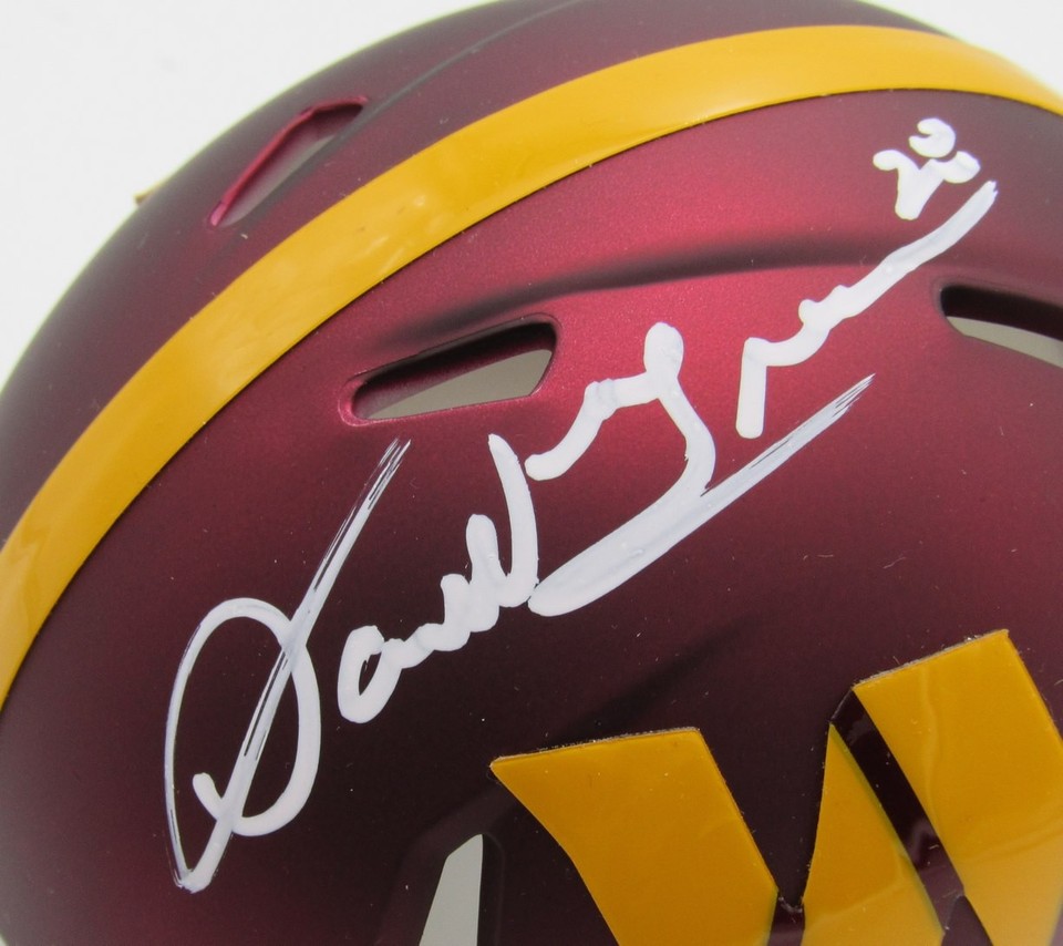 Darrell Green Autographed/Signed Washington Commanders Mini Helmet ...