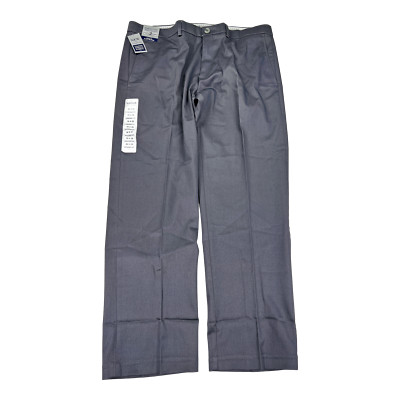 NEW Hagar Men’s Dark Gray Straight Fit Dress Pants - 36x29 | eBay