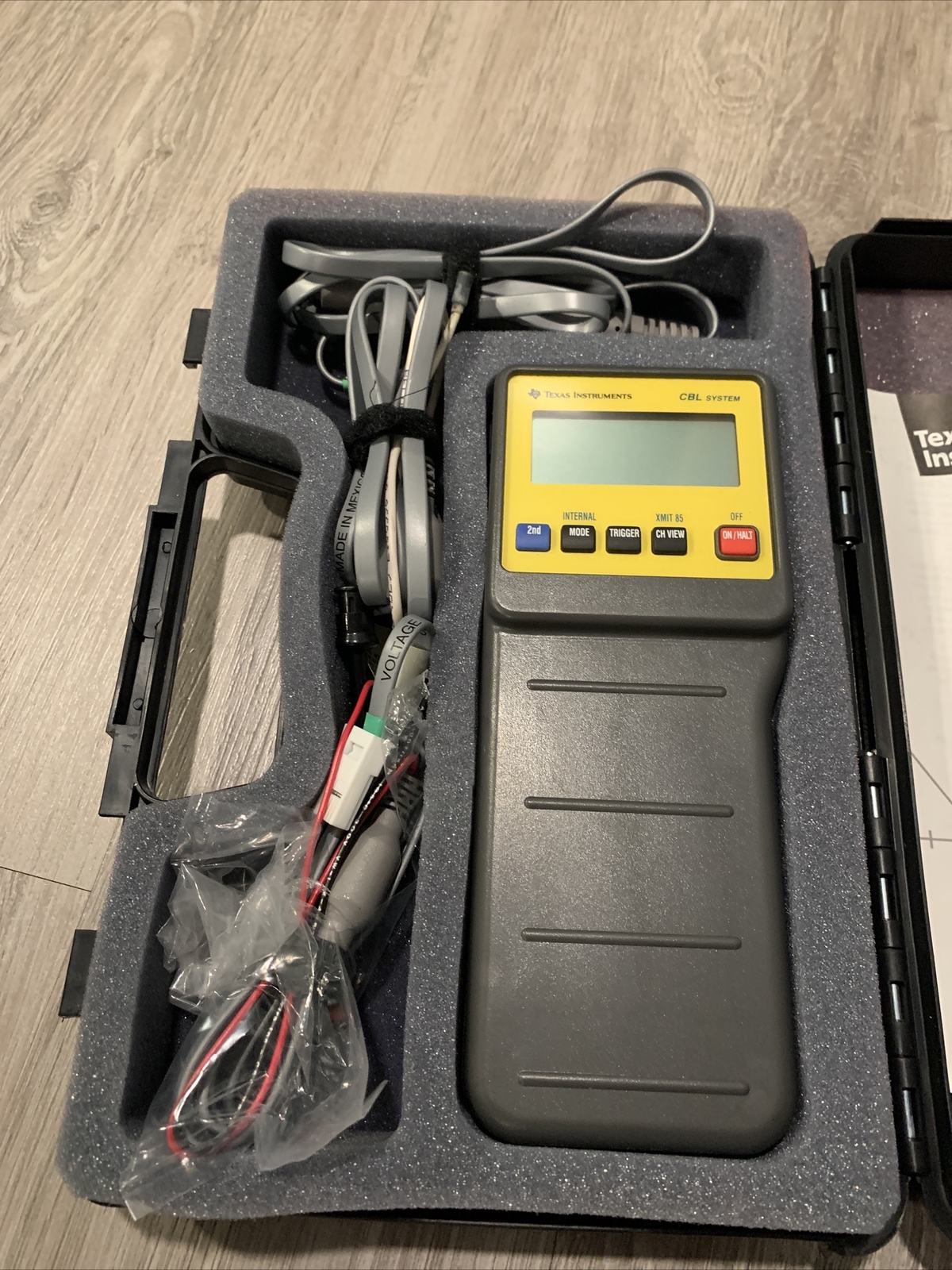 Texas Instruments CBL System Data Collector w/ Case and Accessories | eBay