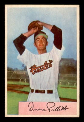 1954 Bowman Baseball #133 Duane Pillette VG/EX *g1 | eBay