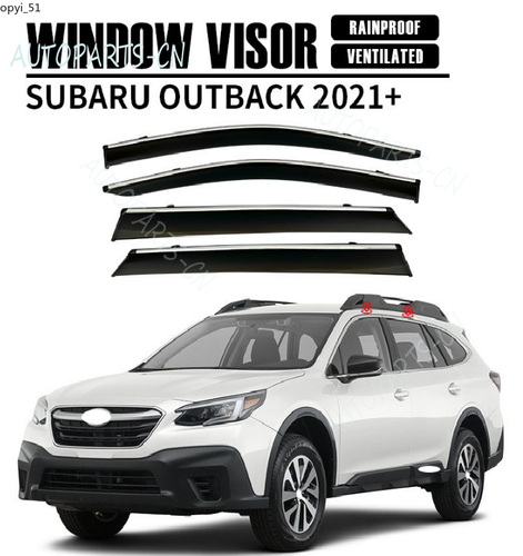 Fit Subaru Outback 2021-2024 car door Window Visor Vent Sun Rain Guard ...