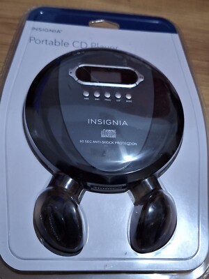Insignia - Portable CD Player Anti-Shock (NS-P4112) - Black/Charcoal | eBay