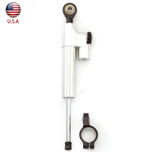 Motorcycle Dirt Bike CNC Adjust Steering Damper Stabilizer Safety ...