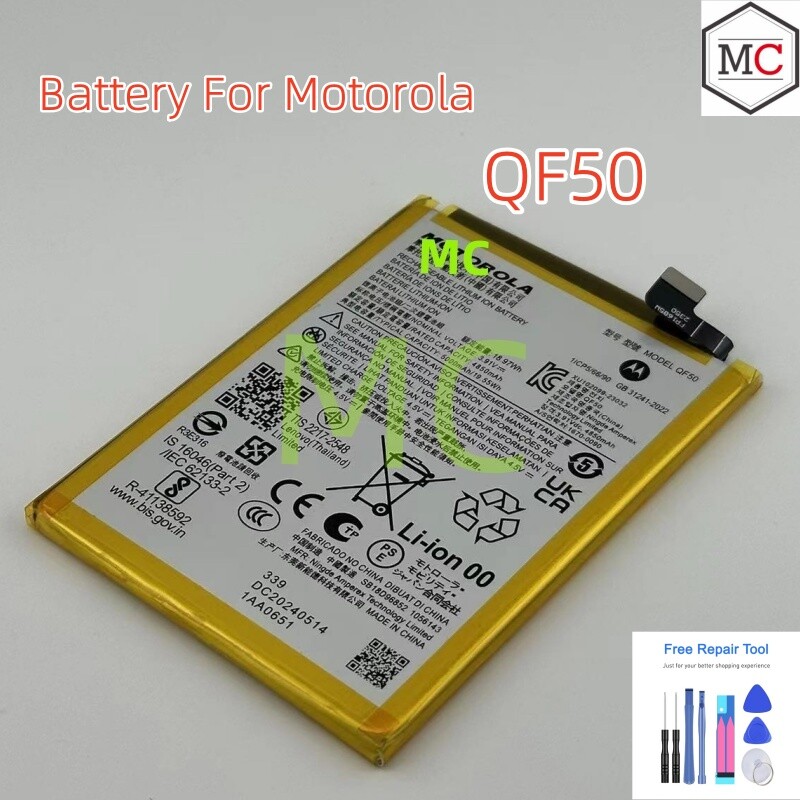 Battery QF50 Replacement For Motorola Moto QF50 4850mAh TOOLS | eBay