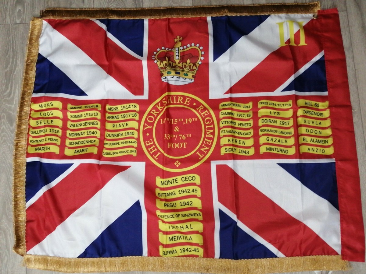 Yorkshire Regiment Battle Honours Soldiers Laid To Rest More Than A