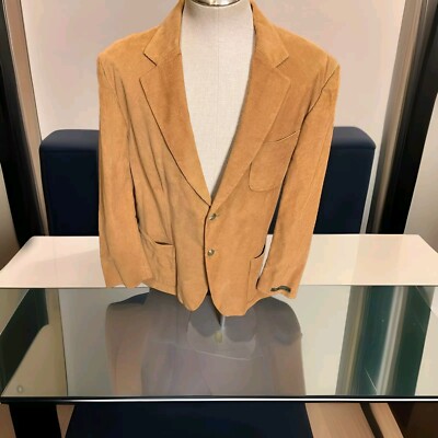 Principe by Marzotto Tan 2 Btn Blazer Jacket 42R US/52R EU | eBay