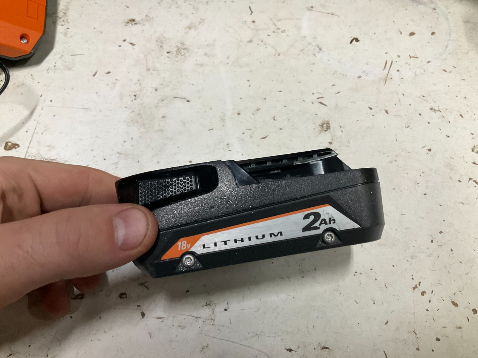 USED Ridgid R87002 18V Lithium-Ion Hyper Octane 2.0Ah Power Tool ...